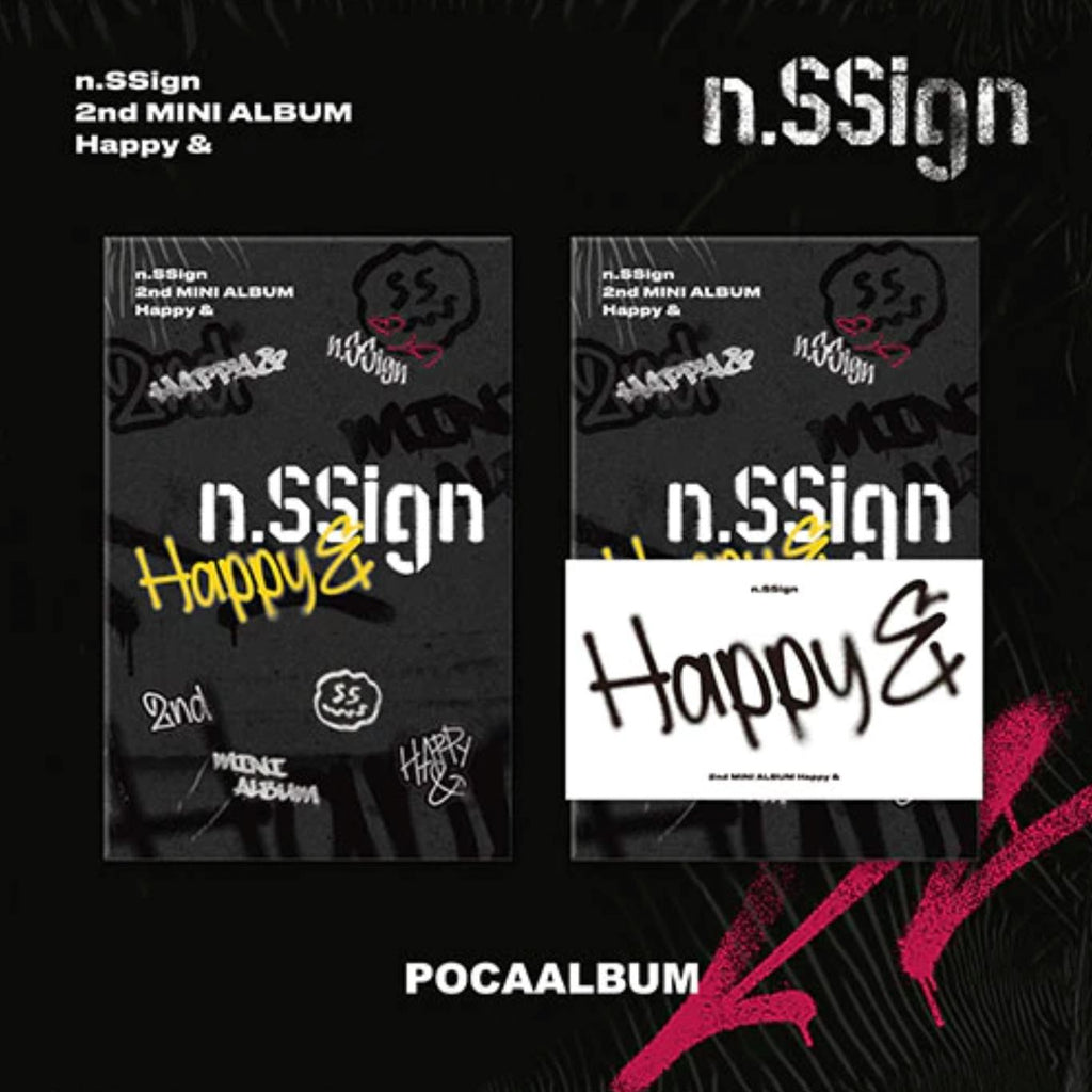 N.SSIGN - HAPPY & (2ND MINI ALBUM) POCA ALBUM