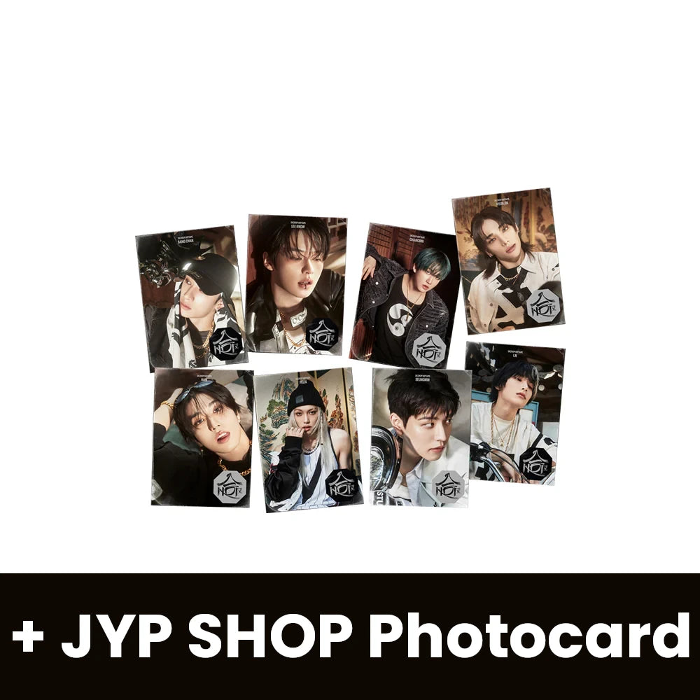 STRAY KIDS - SKZHOP HIPTAPE ‘合 (HOP)’ (ACCORDION VER.) + JYP SHOP Phot