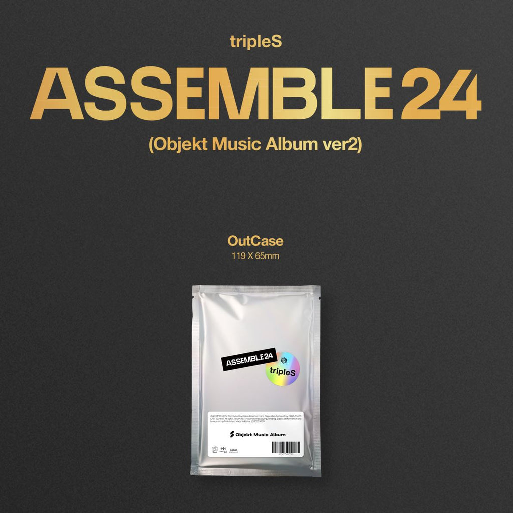 TRIPLES - ASSEMBLE24 (1ST FULL ALBUM) OBJEKT MUSIC ALBUM VER2