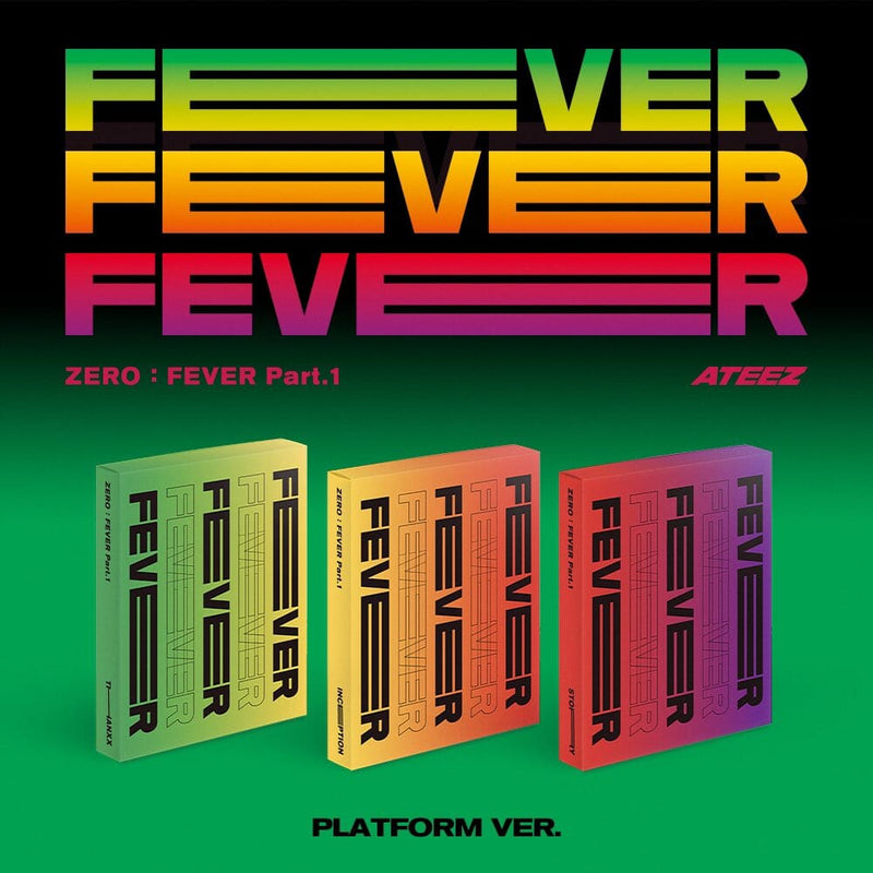 ATEEZ - ZERO FEVER PLATFORM & FIGURE
