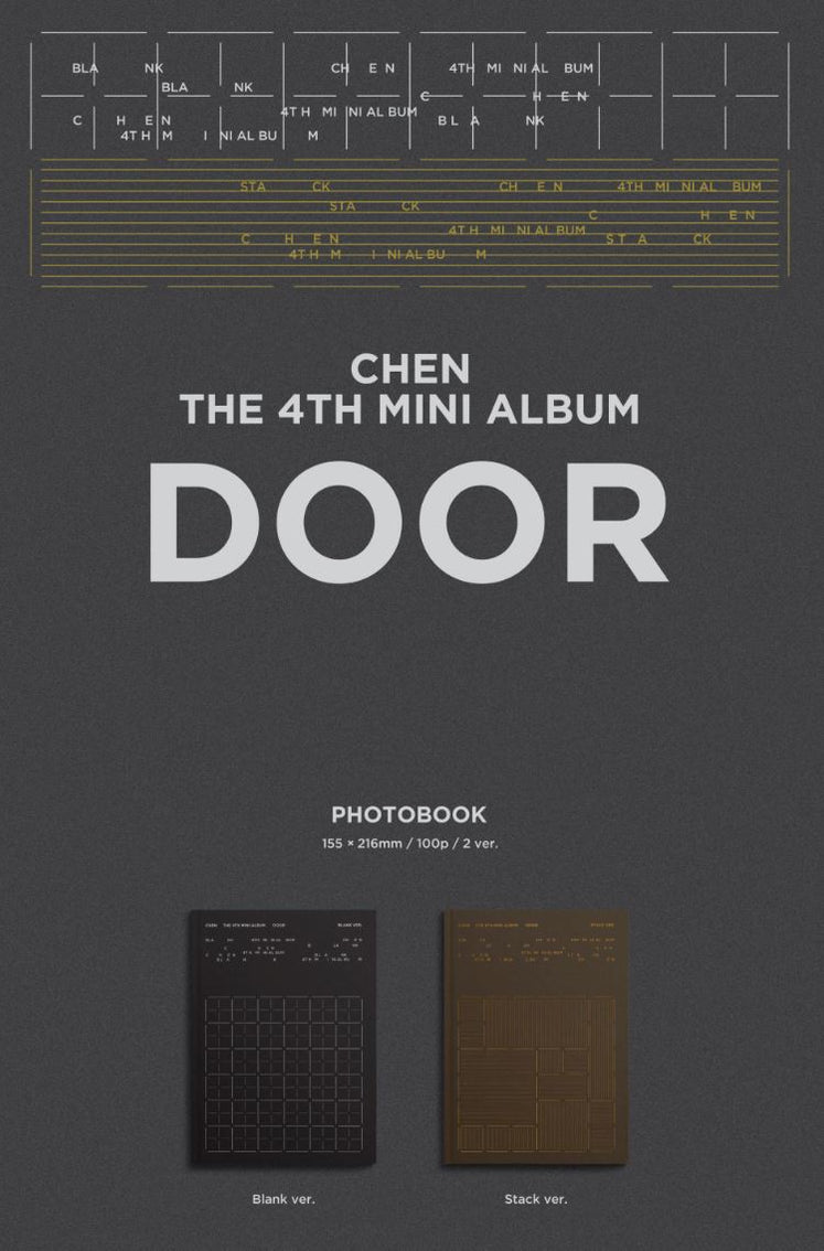 CHEN (EXO) - DOOR (THE 4TH MINI ALBUM) — Nolae