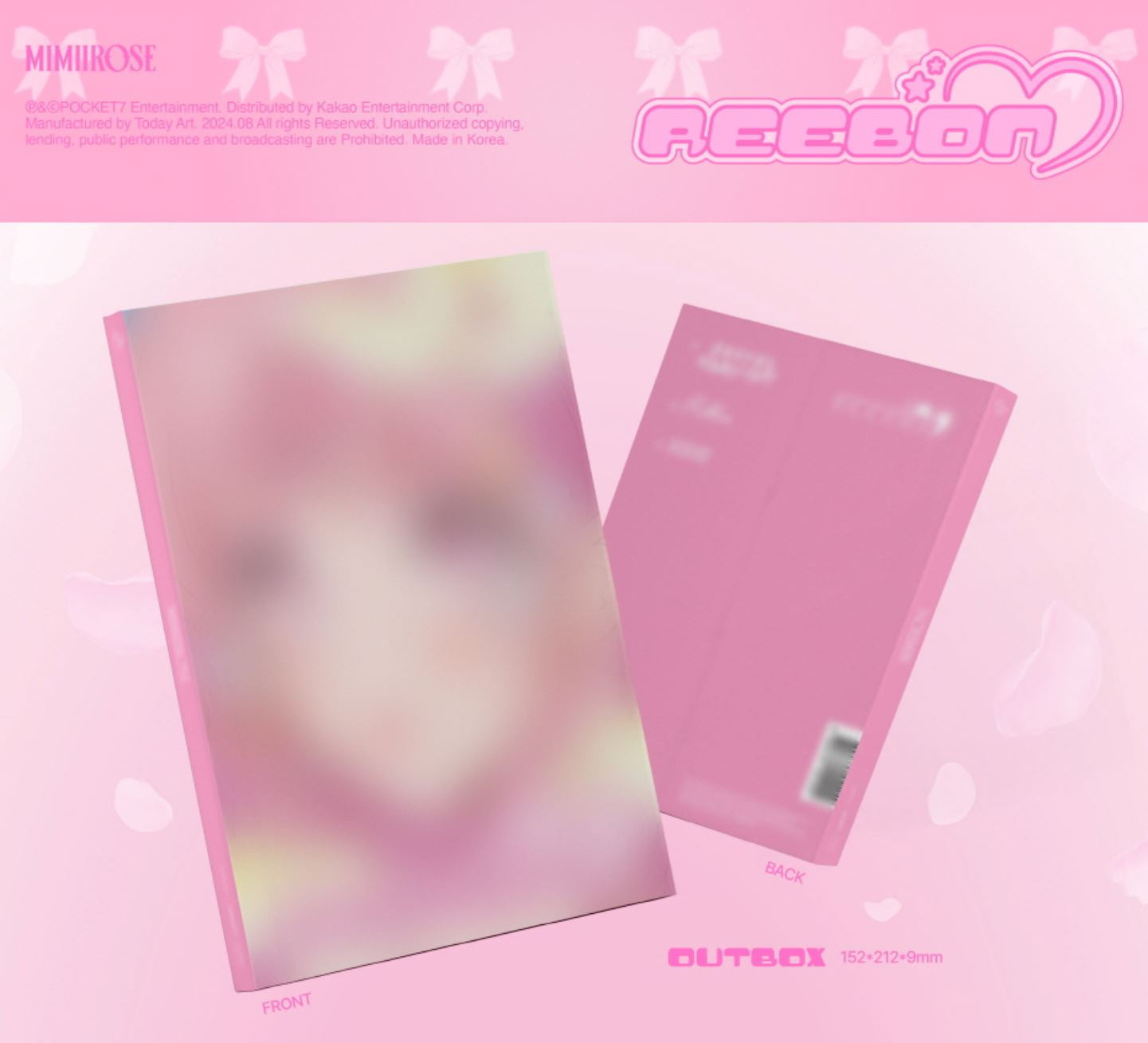 MIMIIROSE - REEBON (3RD SINGLE ALBUM) — Nolae