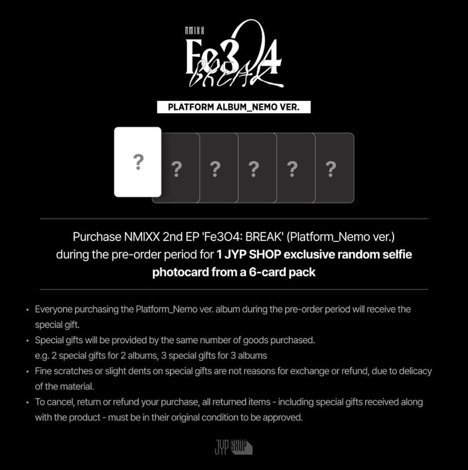 NMIXX - FE304 BREAK (2ND MINI ALBUM) PLATFORM NEMO VER. — Nolae