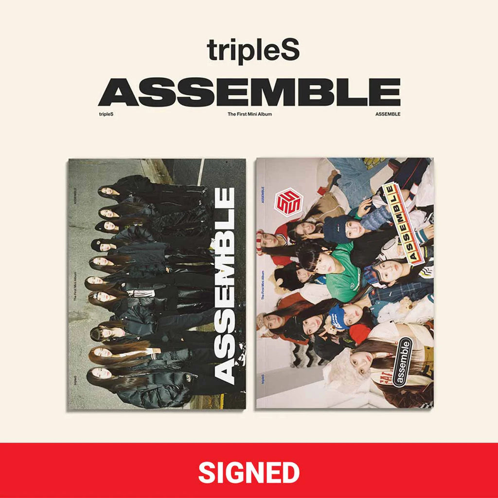 TRIPLES - ASSEMBLE (MINI ALBUM) SIGNED