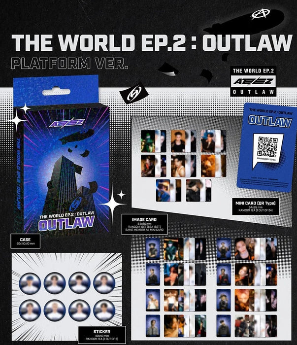 ATEEZ - THE WORLD EP.2 OUTLAW (PLATFORM VER.) — Nolae