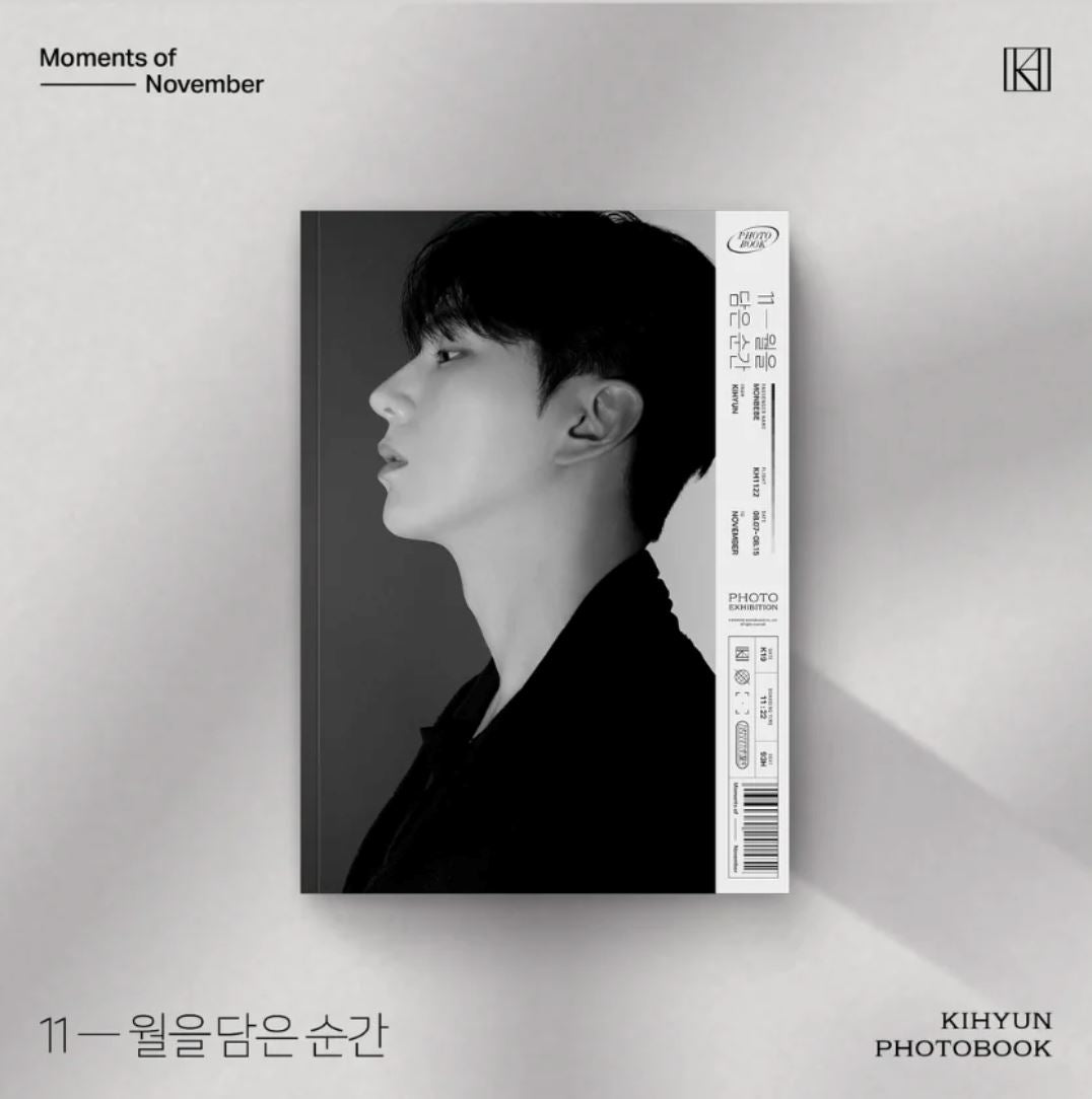 KIHYUN (MONSTA X) - MOMENTS OF NOVEMBER (PHOTO BOOK) — Nolae