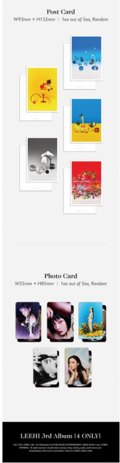 LEE HI - Vol. 3 [4 ONLY] — Nolae