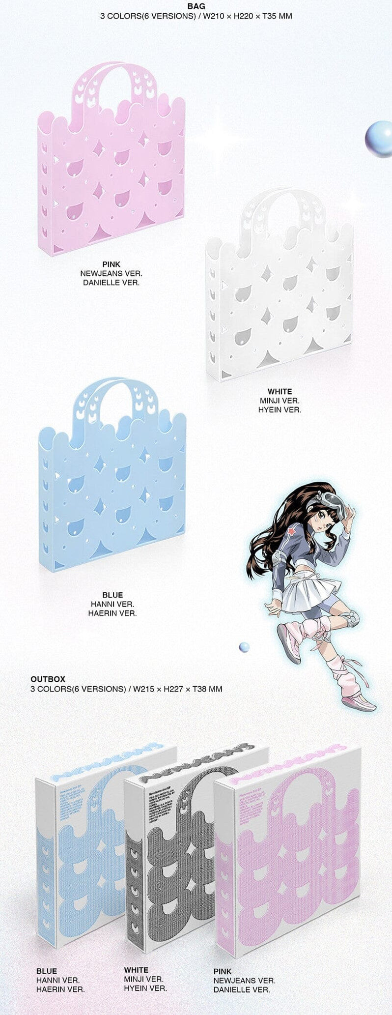 NewJeans – 2nd EP Get Up (Bunny Beach Bag Ver.) — Nolae