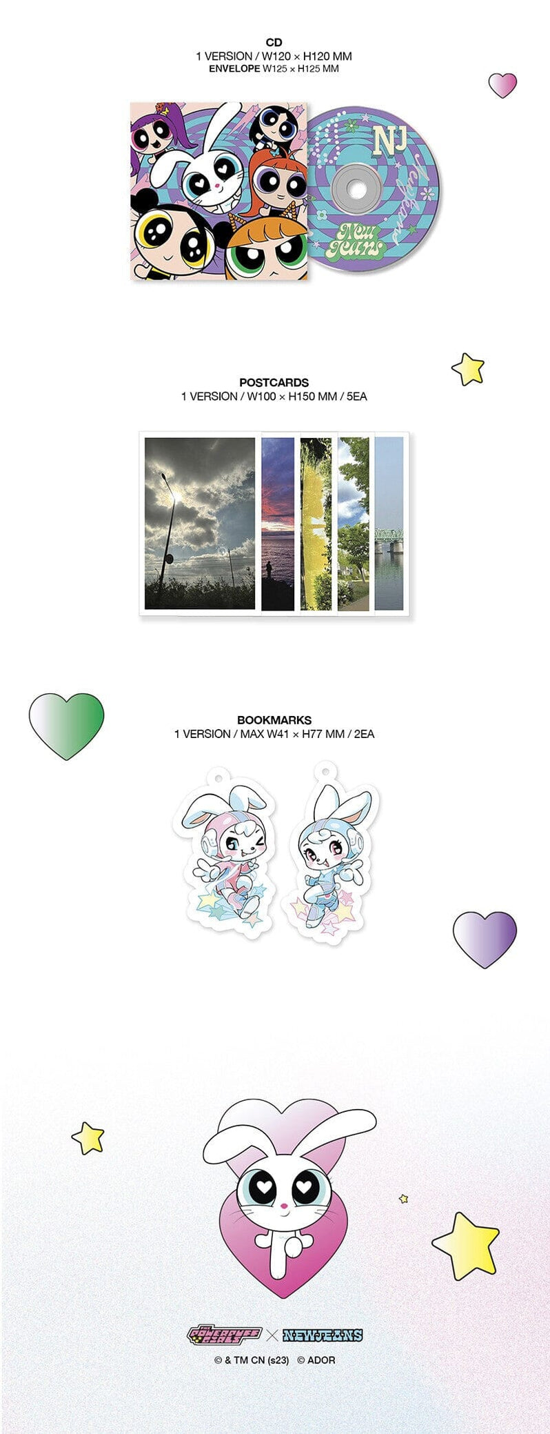 NewJeans – 2nd EP Get Up (The POWERPUFF GIRLS X NJ Box) — Nolae