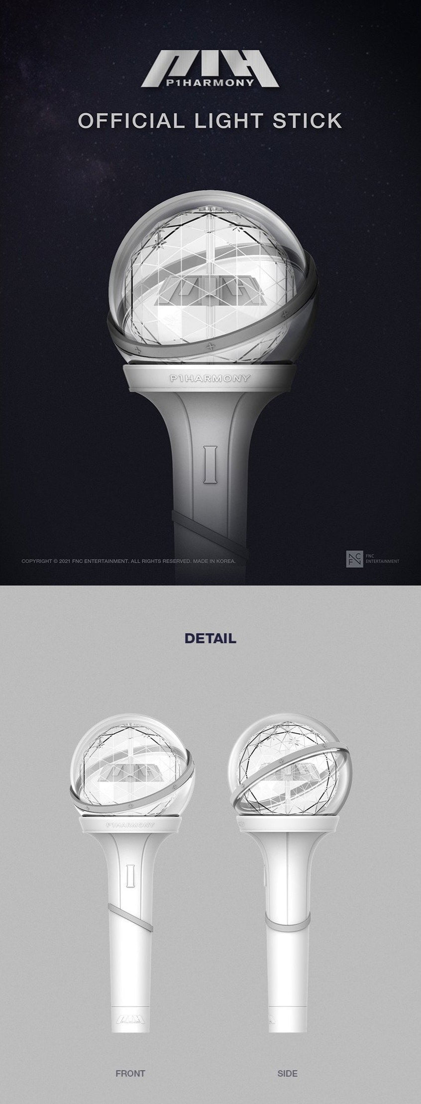 P1Harmony - Official Light Stick — Nolae